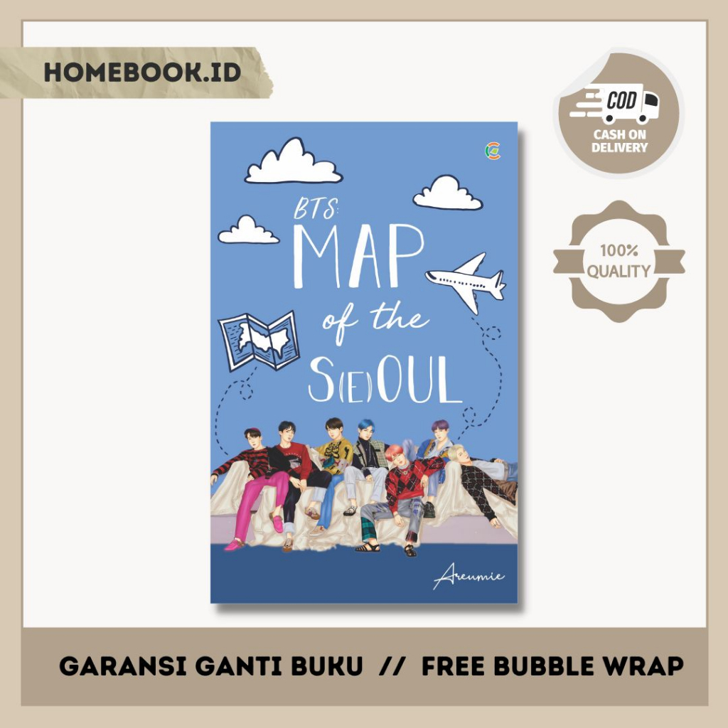 Jual Buku BTS / BTS : MAP of the S(e)oul / Buku Perjalanan / Travel BTS ...