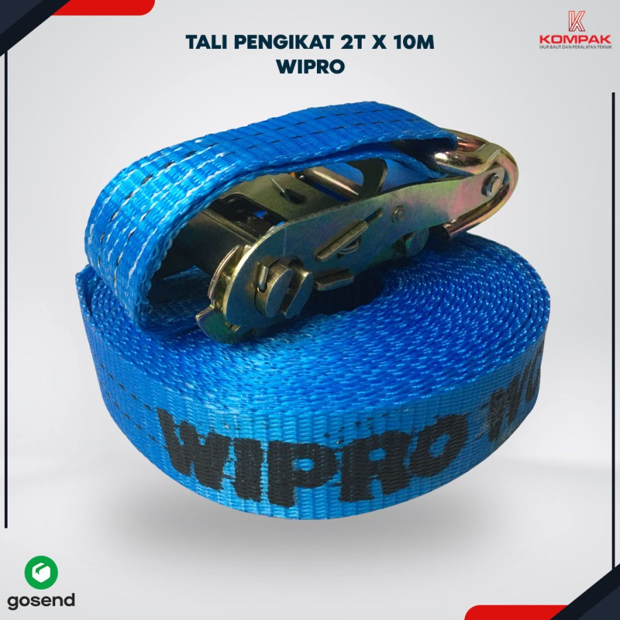 Jual Webbing cargo lashing belt trek Tali sound 10meter 2 ton | Shopee ...