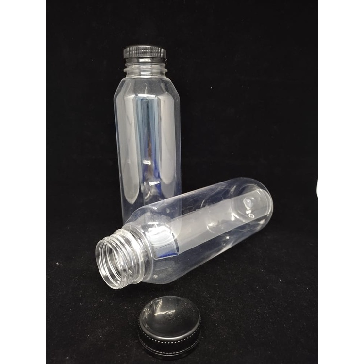 Jual Botol Plastik / Botol Jus Plastik / Botol Bulat / Botol Kotak 500 ...