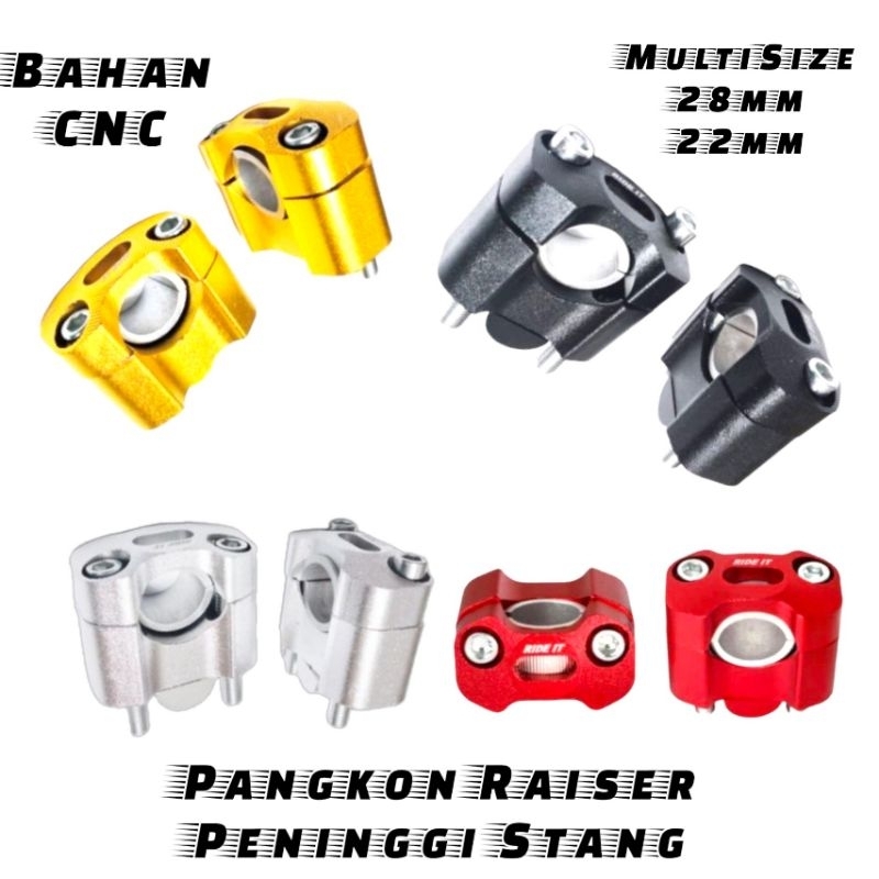 Jual Raiser stang peninggi stang stir cnc universal | Shopee Indonesia