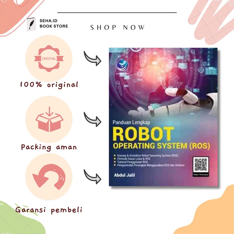 Jual Buku Panduan Lengkap Robot Operating System (ROS) - Abdul Jalil | Shopee Indonesia