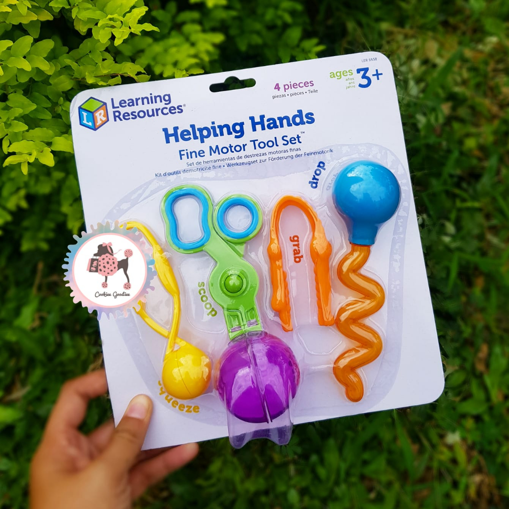 Jual Learning Resources Helping Hands Fine Motor Tool Set | Shopee ...
