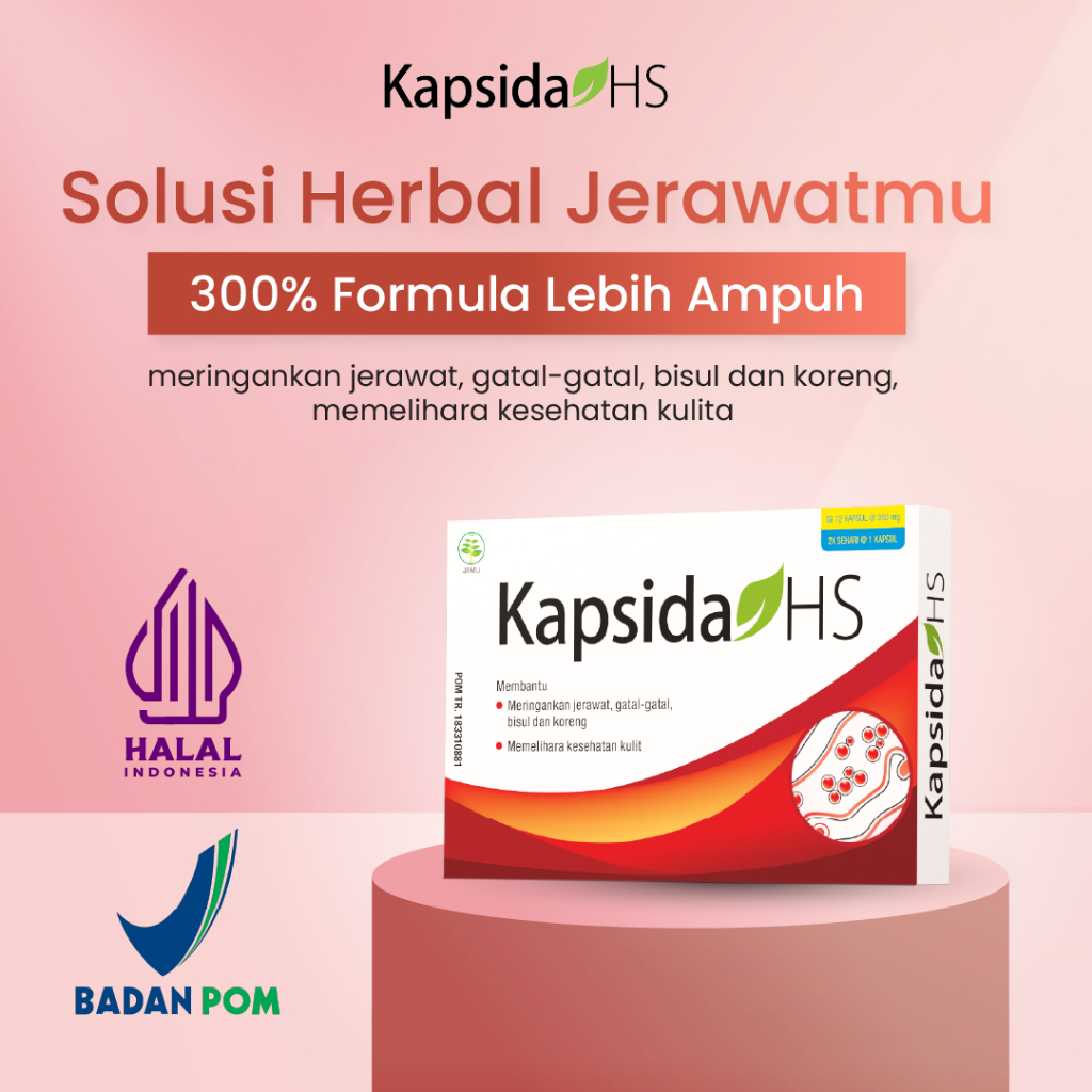 Jual Kembang Bulan Kapsida HS 12 Kapsul FREE SCRUNCHIE KOREA - Obat ...