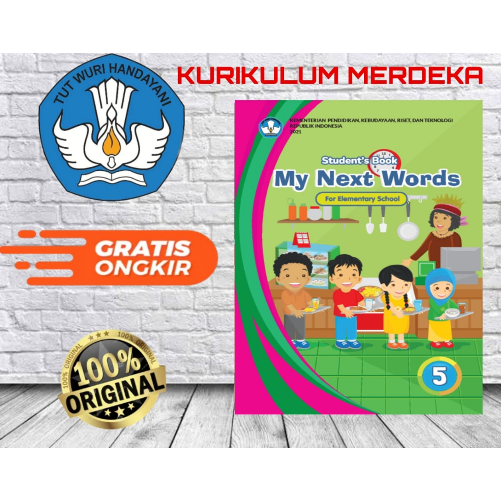 Jual Buku Paket Siswa Bahasa Inggris Next My Words SD Kelas 5 Kurikulum Merdeka Kurmer | Shopee ...