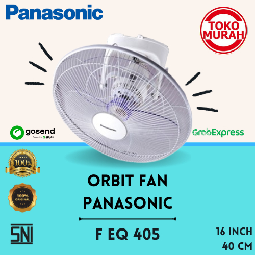 Jual Kipas Angin Plafon/Atap PANASONIC FEQ 405 Auto/Orbit Fan 16 Inch ...