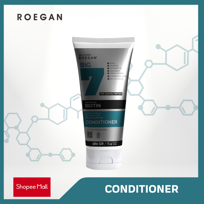 Jual ROEGAN Biotin Conditioner (Kondisioner Rambut Rontok) - Vitamin ...