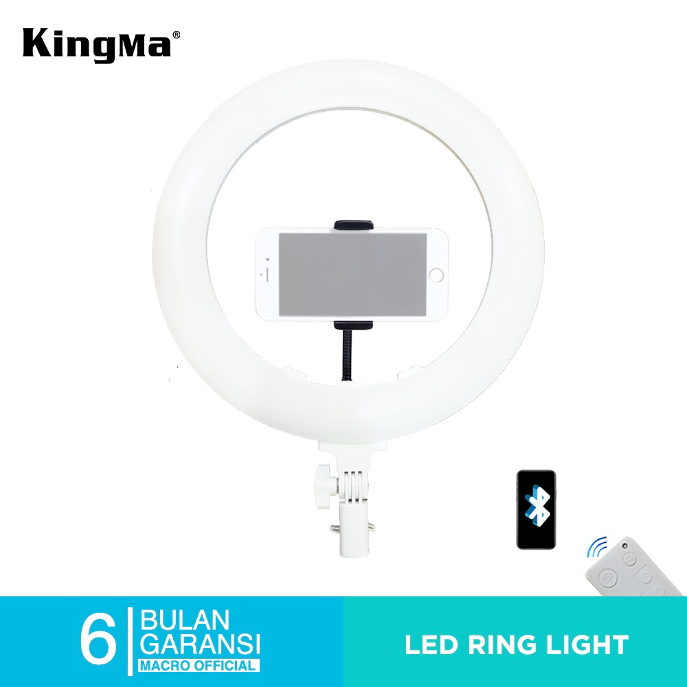 Jual KINGMA LED Ringlight RL-15AH - 3200K-5600K - 15 Inch LED | Shopee Indonesia