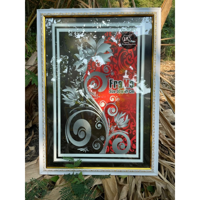 Jual Bingkai/ Pigura foto ukuran 12R (30x40) & 12RS (30x45) "plus kaca" (rekomendasi) | Shopee ...