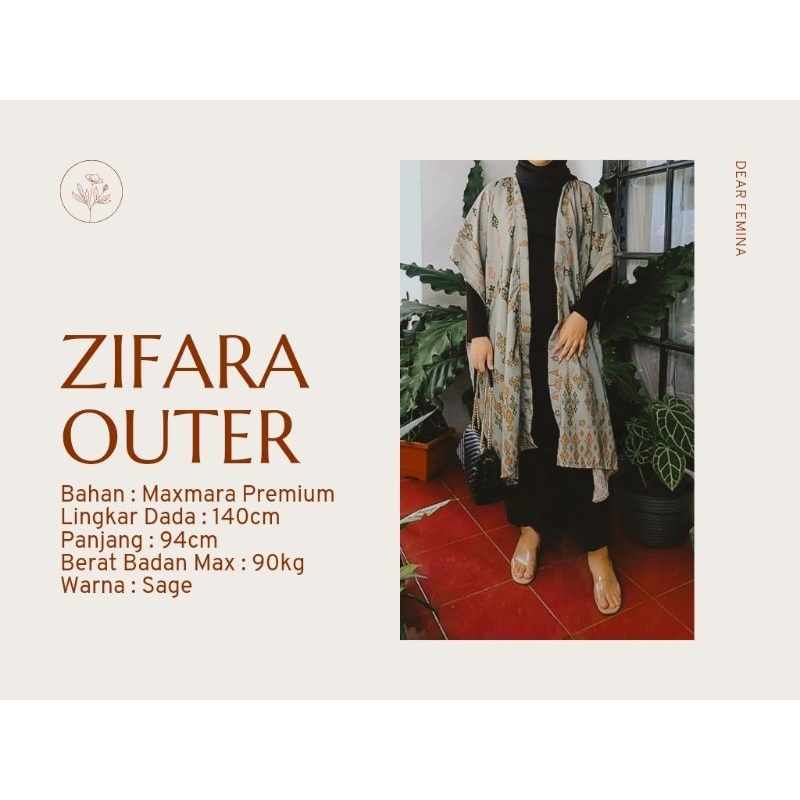 Jual Outer Kimono Panjang Wanita Motif Etnik Sage Dear Femina - Pilihan ...