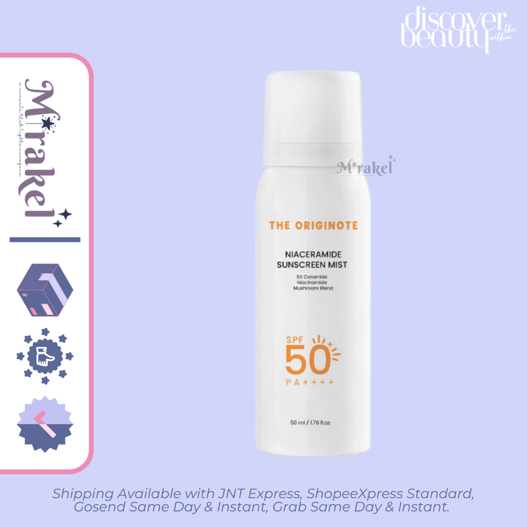Jual The Originote Niaceramide Sunscreen Mist SPF 50 PA++++ 50ml ...