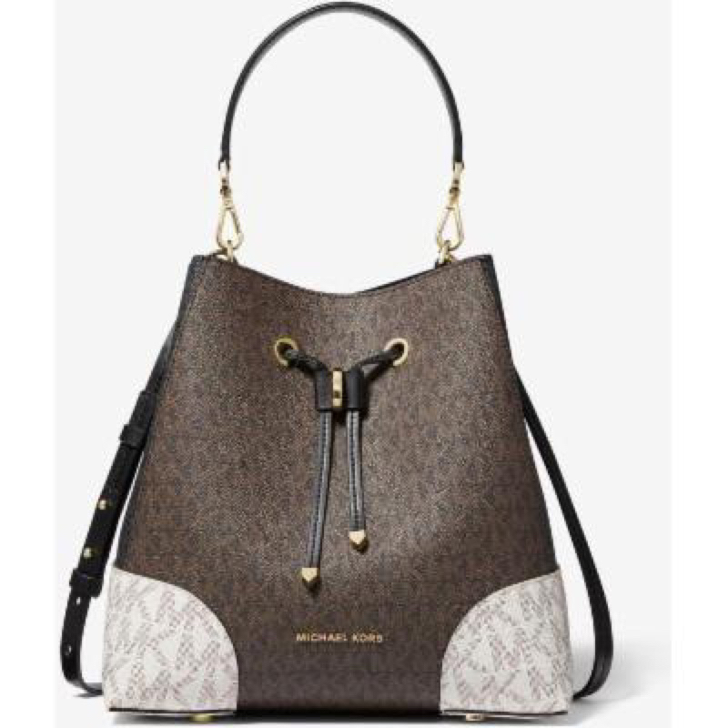 Jual MICHAEL KORS MK Mercer Gallery Medium Color-Block Logo Crossbody ...
