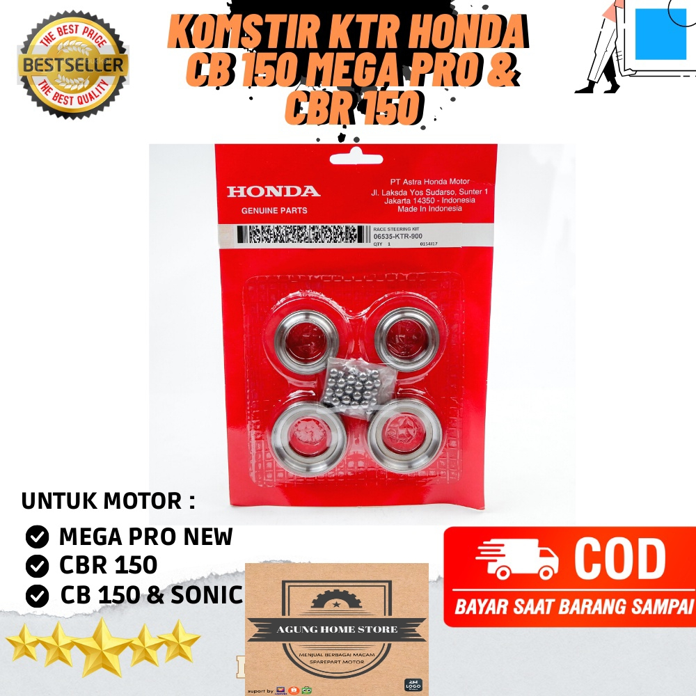 Jual KOMSTIR COMSTIR KONES MANGKOK STANG ORIGINAL MEGA PRO NEW CBR 150 ...