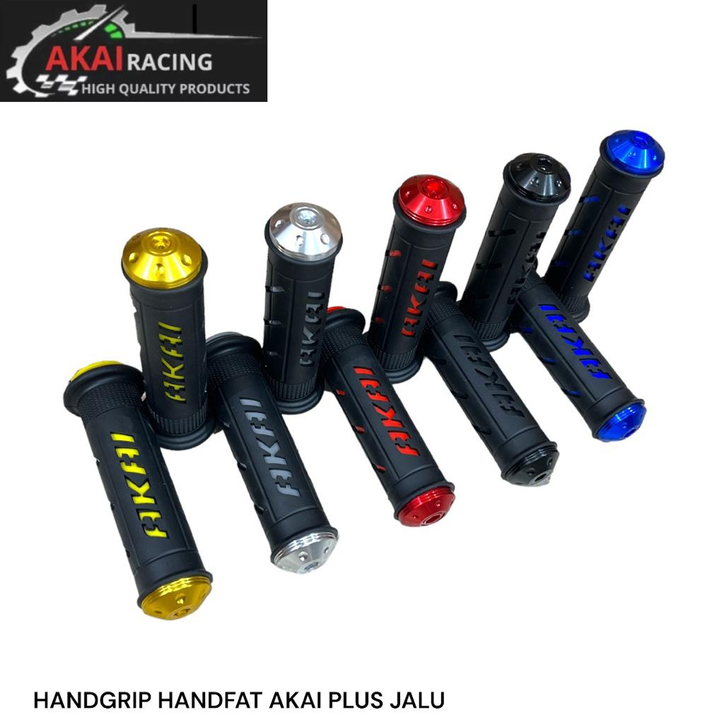Jual handgrip garis plus jalu handgrip akai/grip akai plus jalu ...