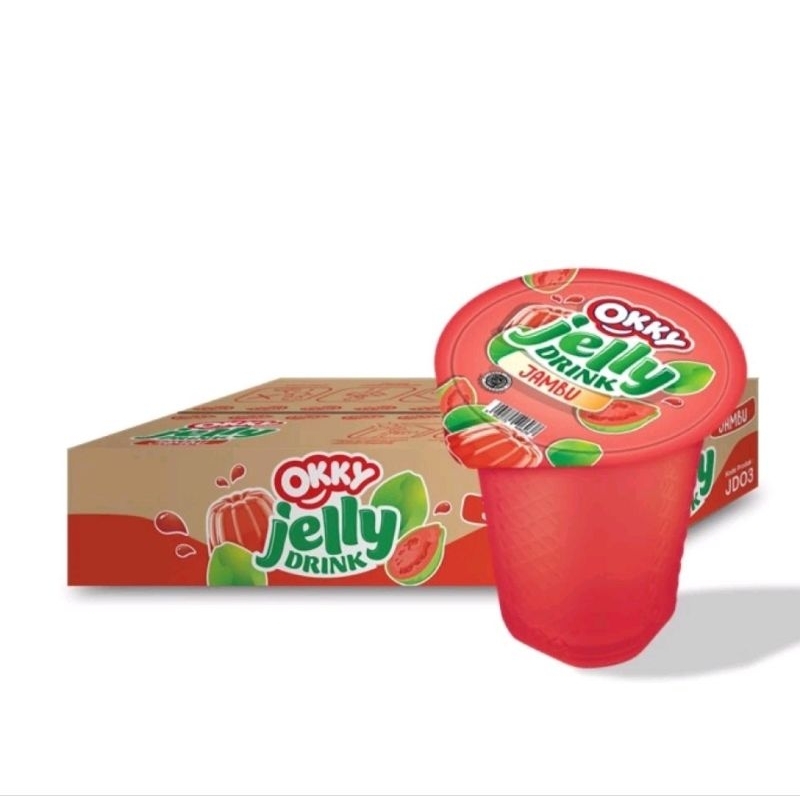 Jual Okky Jelly Drink Kecil Jambu/Blackcurrant 1Pcs | Shopee Indonesia