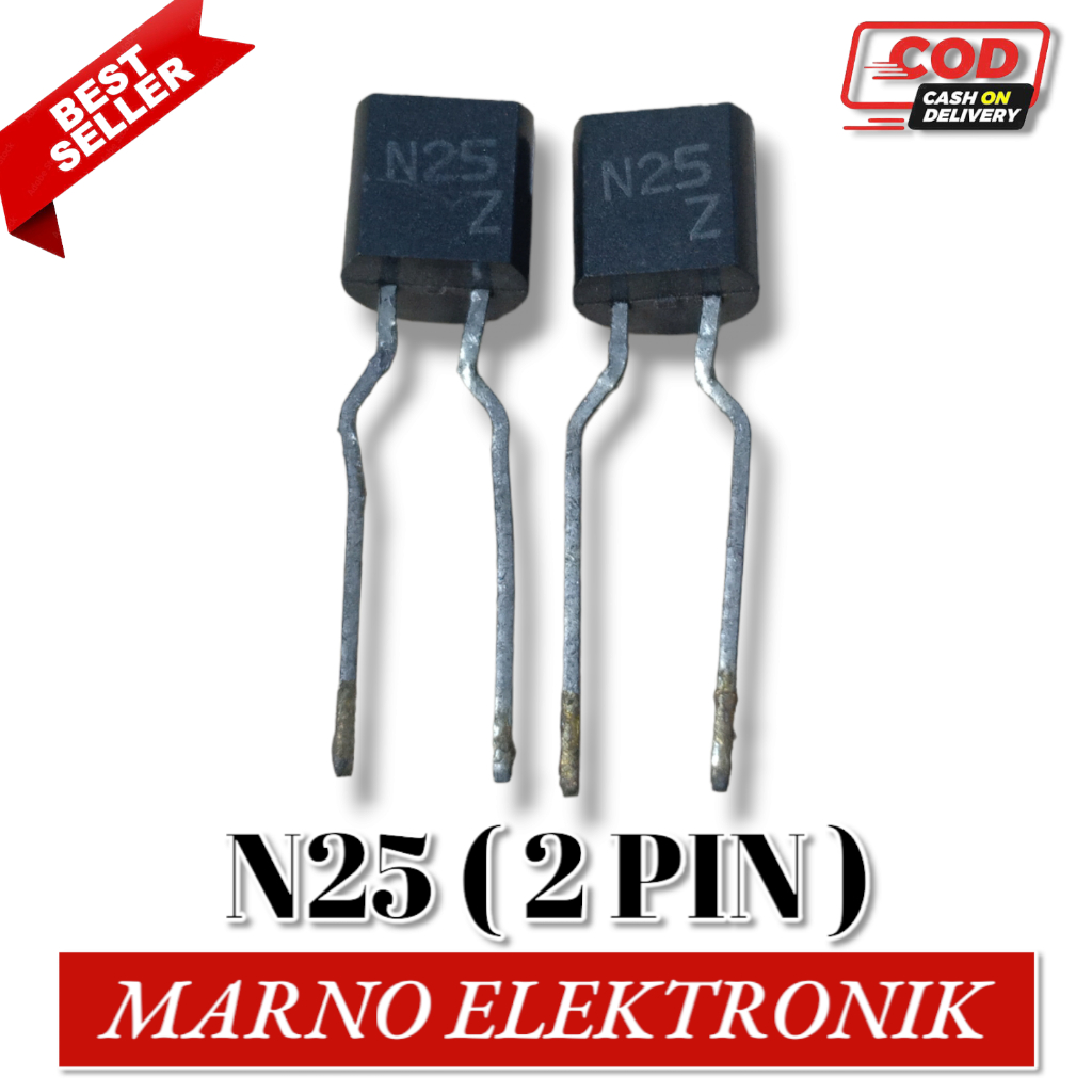 Jual TR TRANSISTOR FUSE SEKRING N25 N 25 2 PIN 2 KAKI 2PIN 2KAKI ORIGINAL | Shopee Indonesia
