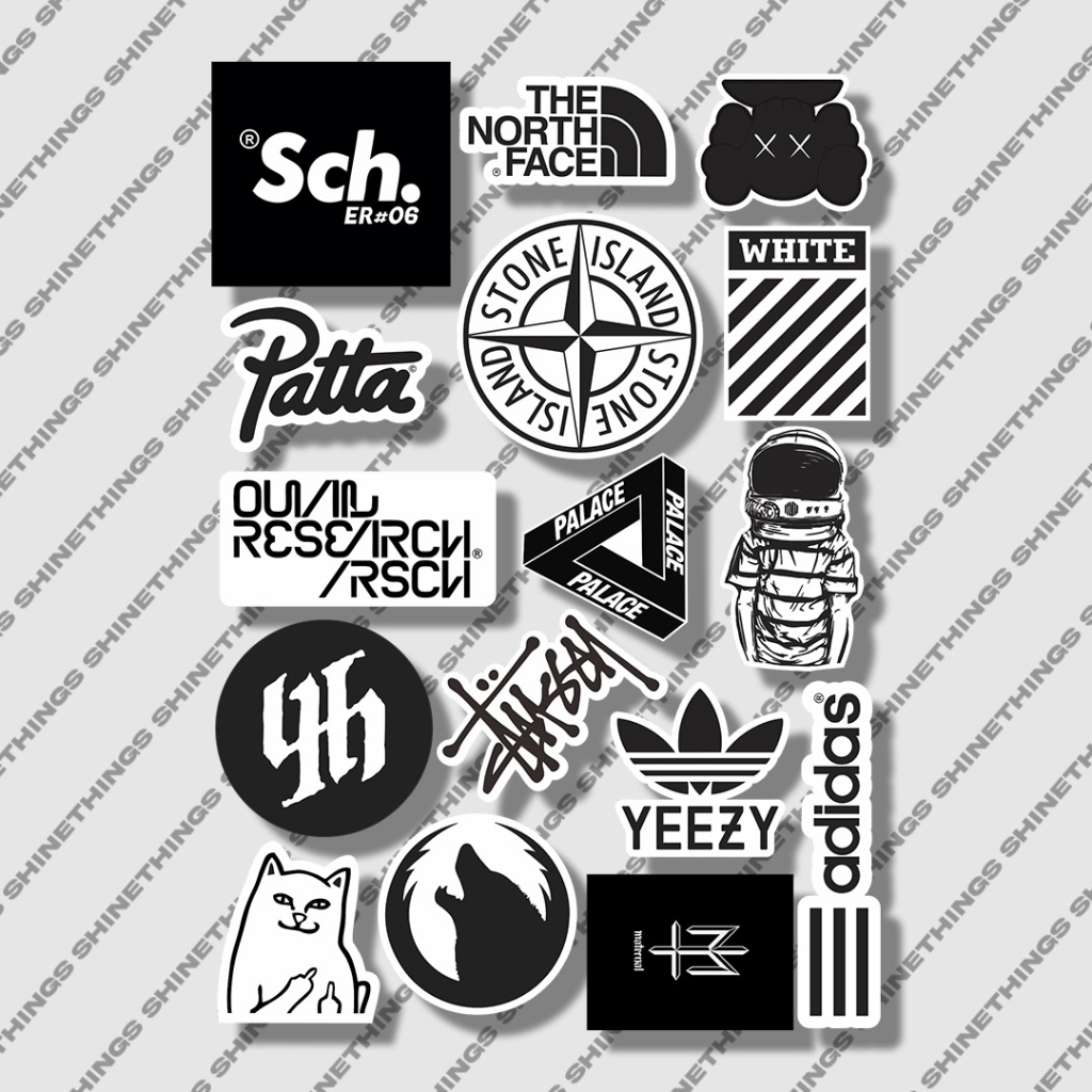 Jual sticker helm stiker pack brand music metal aesthetic MATERNAL ...