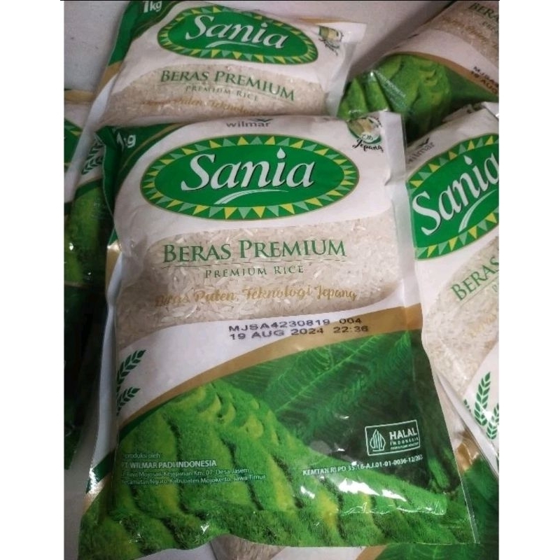 Jual BERAS SANIA UKURAN 1 KG | Shopee Indonesia