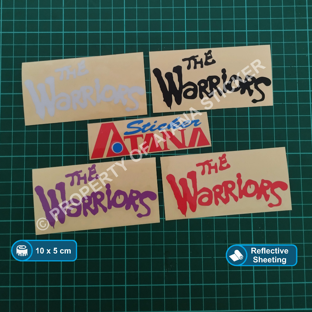 Jual Stiker The Warriors Cutting Sticker Warrior Rockstar Games ...