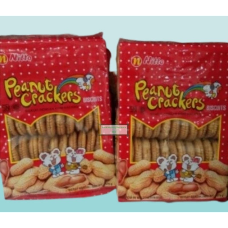 Jual Nitto Peanut Crackers Biskuit Nissin Dengan Krim Kacang | Shopee ...