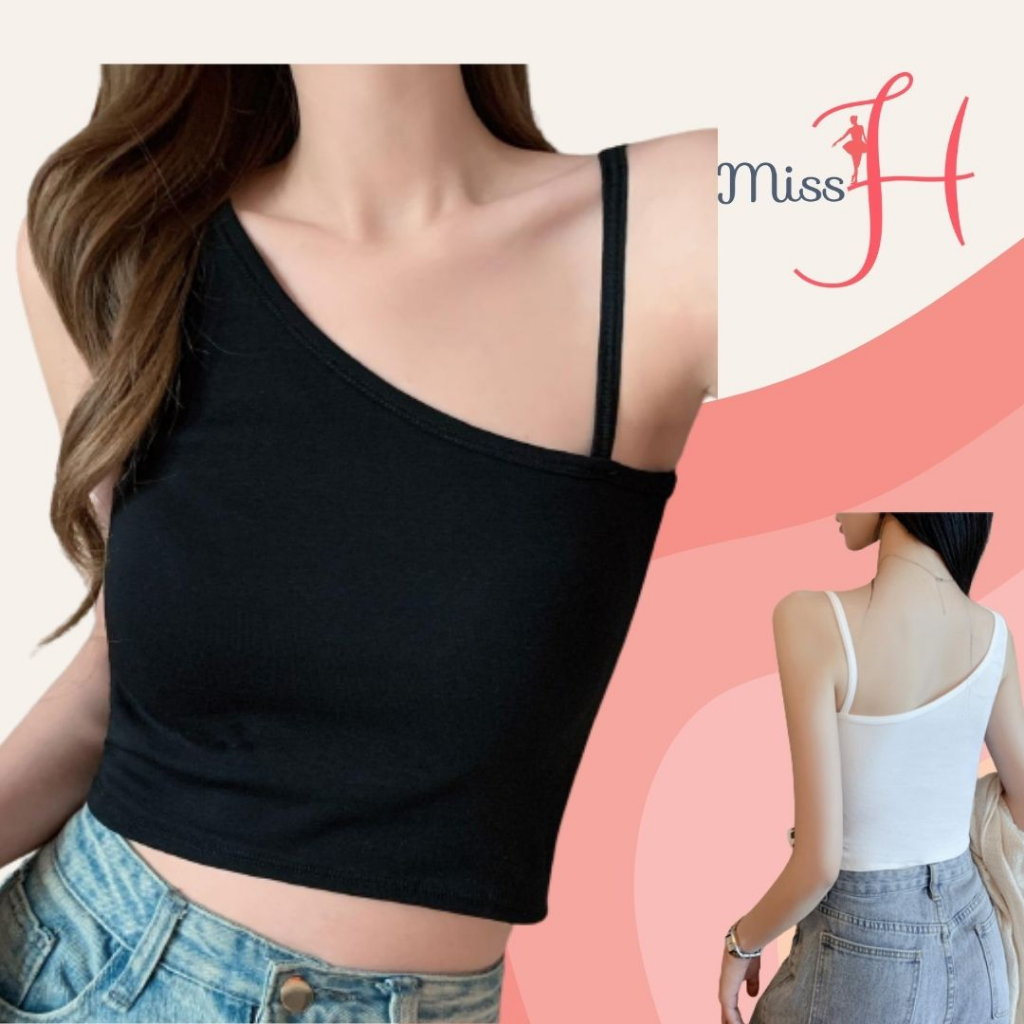 Jual Miss H ~ 205 Tanktop Crop top Wanita Model Tali Samping Cewek ...