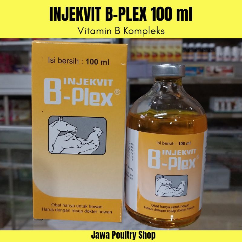 Jual INJEKVIT B-PLEX - Penambah Vitamin B Kompleks - 100ml & 500ml ...