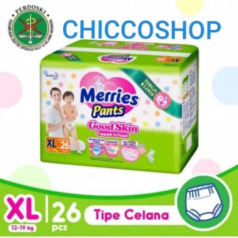 Jual Merries Pants Good Skin Jumbo Pack NBS40 M32 L28 XL26 XXL28 ...