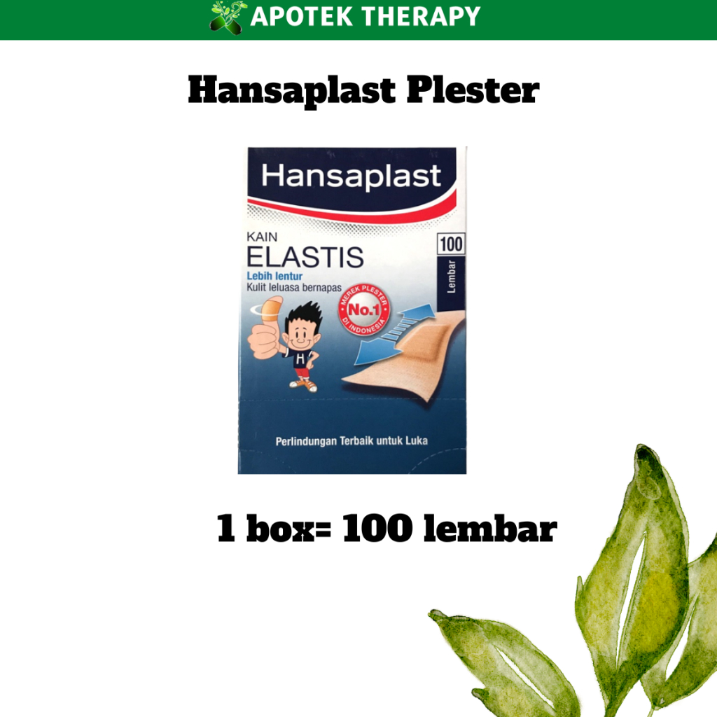 Jual Hansaplast Kain Elastis plester/box | Shopee Indonesia