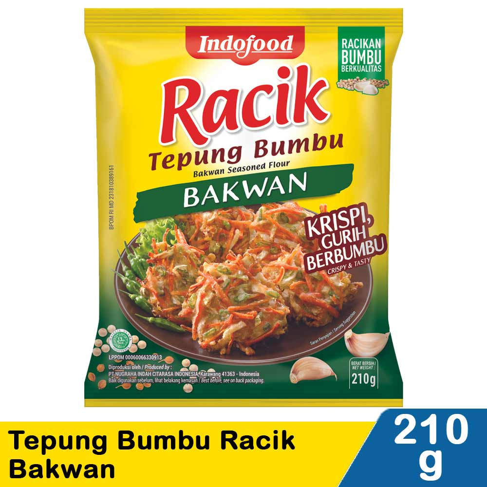 Jual Tepung Indofood Bumbu Racik Bakwan 210G | Shopee Indonesia