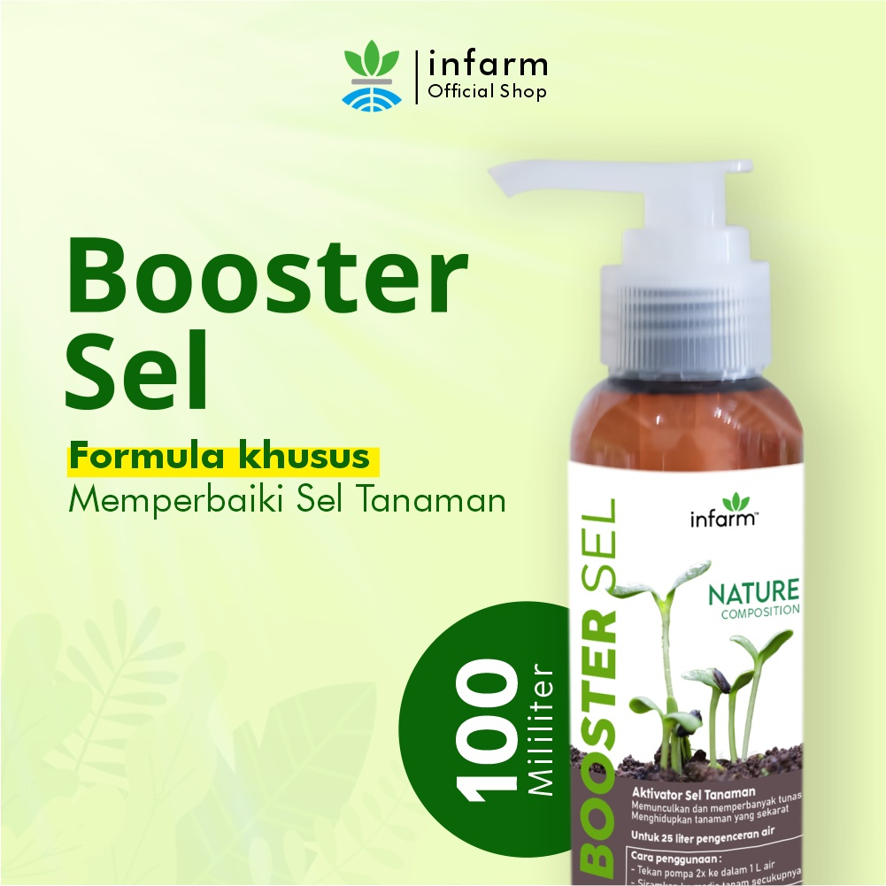 Jual INFARM - Booster Sel Suplemen Nutrisi Pertumbuhan Tanaman Sayuran Buah dan Bunga | Shopee ...