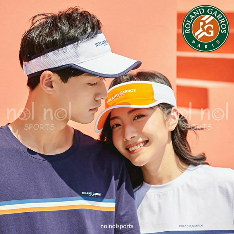 Jual NNS ROLAND GARROS topi tenis / tennis cap visor sports hat unisex ...