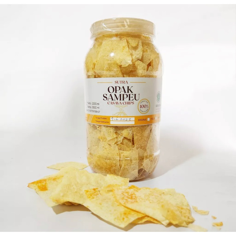Jual Opak Sampeu Sutra Krikpik Singkong Casavana Chips Kicimpring 290gr ...