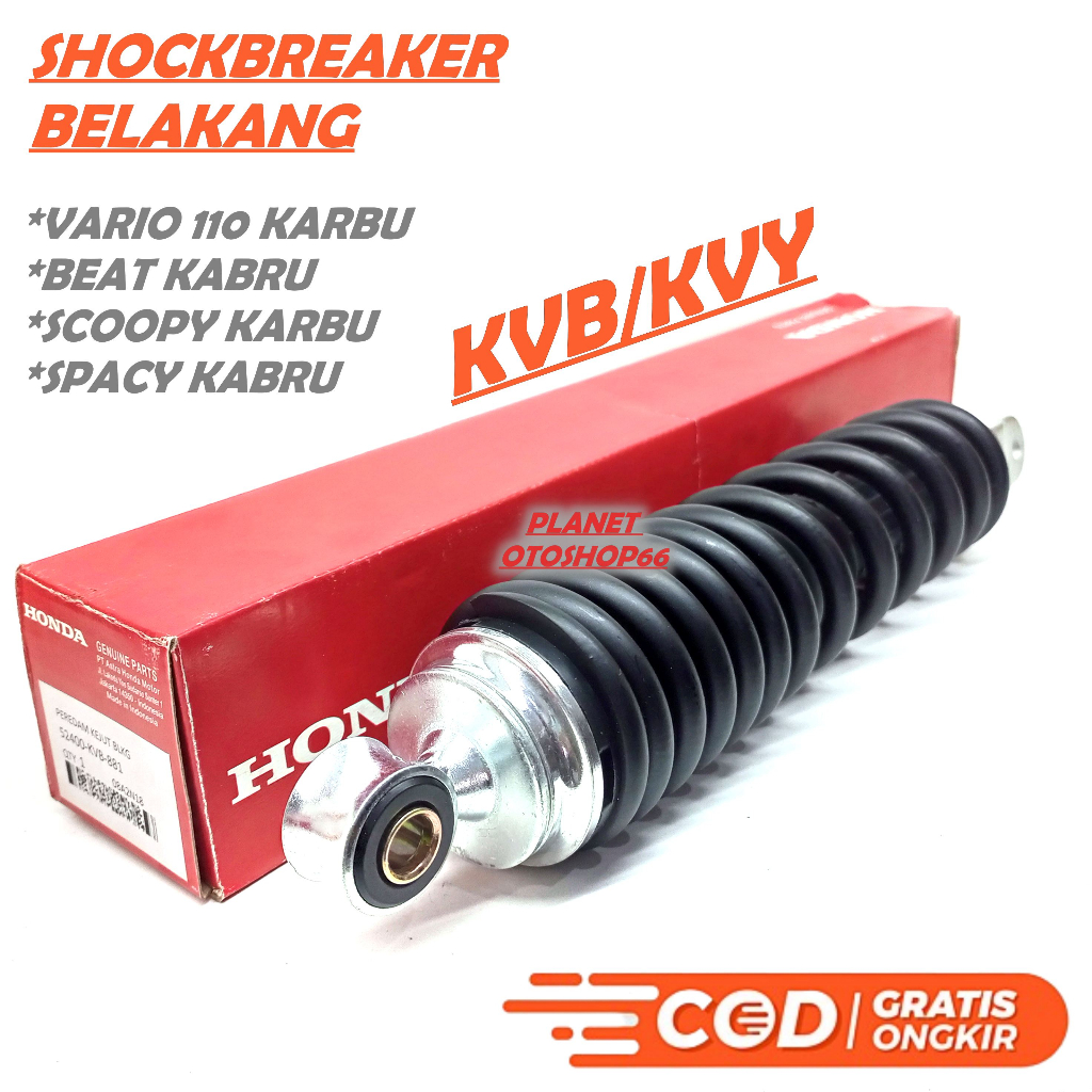 Jual SHOCK BREAKER BELAKANG VARIO 110 KARBU BEAT KARBU / SCOOPY KARBU / SPACY KARBU TECHNO SHOK ...