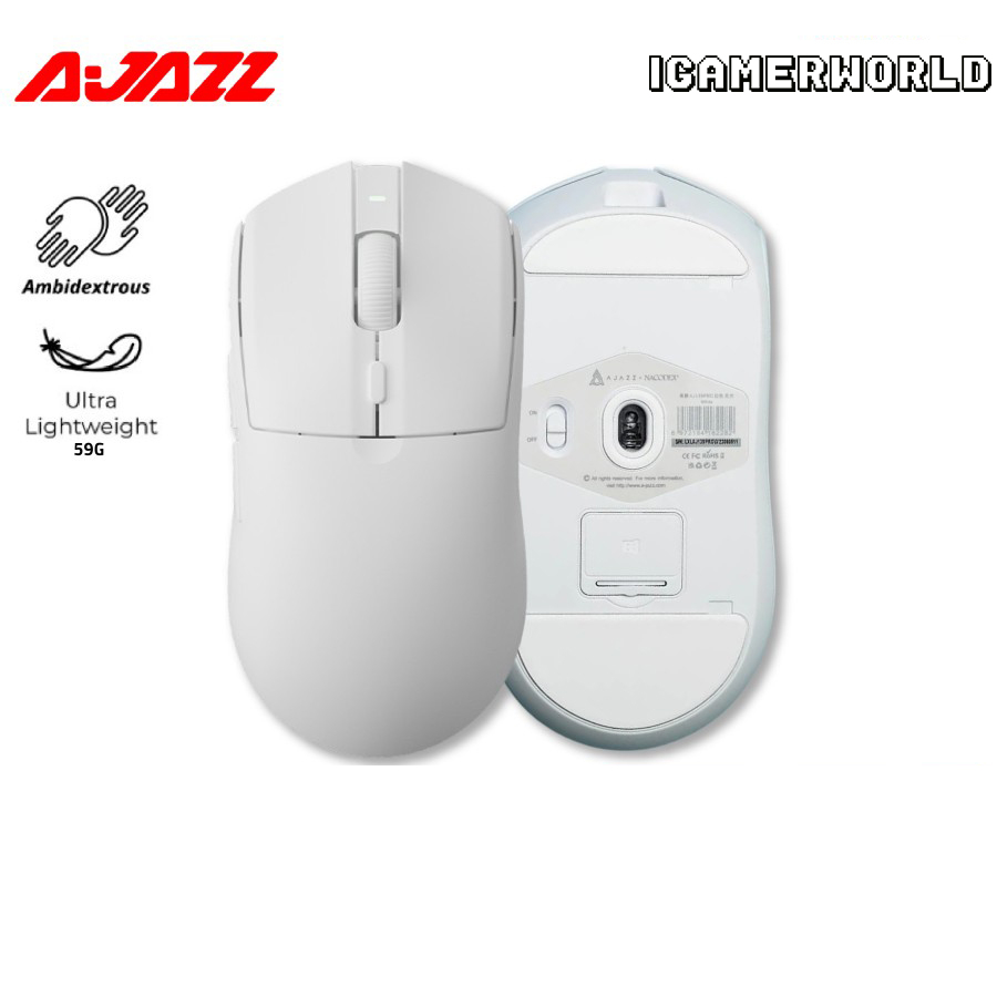 Jual Ajazz AJ139 Pro Ultra-Lightweight Wireless Gaming Mouse | Shopee Indonesia