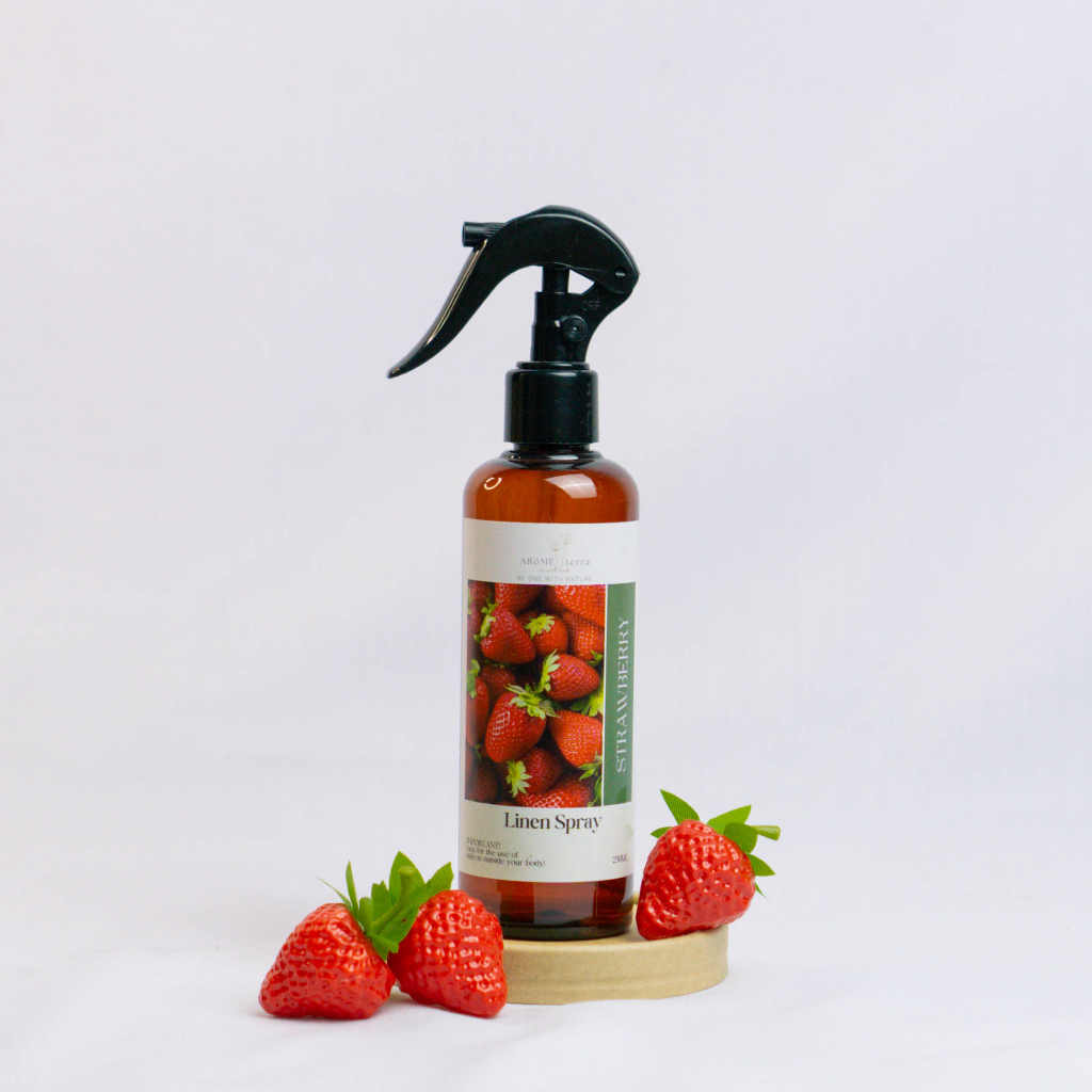 Jual Arome Terra Linen Spray - Strawberry (Semprotan Multifungsi ...