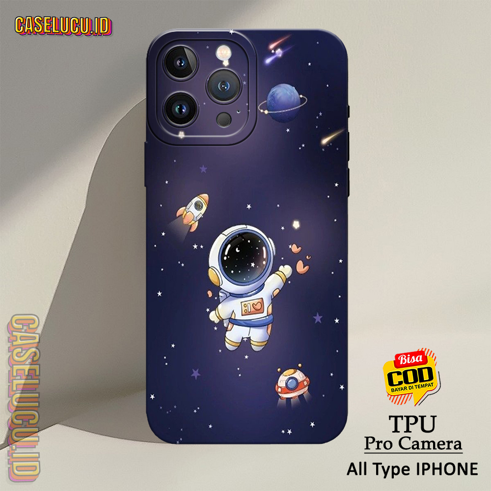 Jual Fashion Case Astronot - Casing Hp Iphone 6 / 6 Plus / XR / 7 / 7 Plus / 11 / 11 Pro / 11 ...