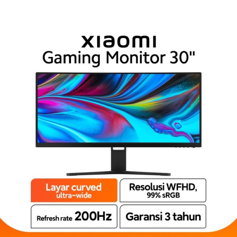 Jual Mi Monitor Gaming 30" WFHD 99% SRGB FreeSync | Shopee Indonesia