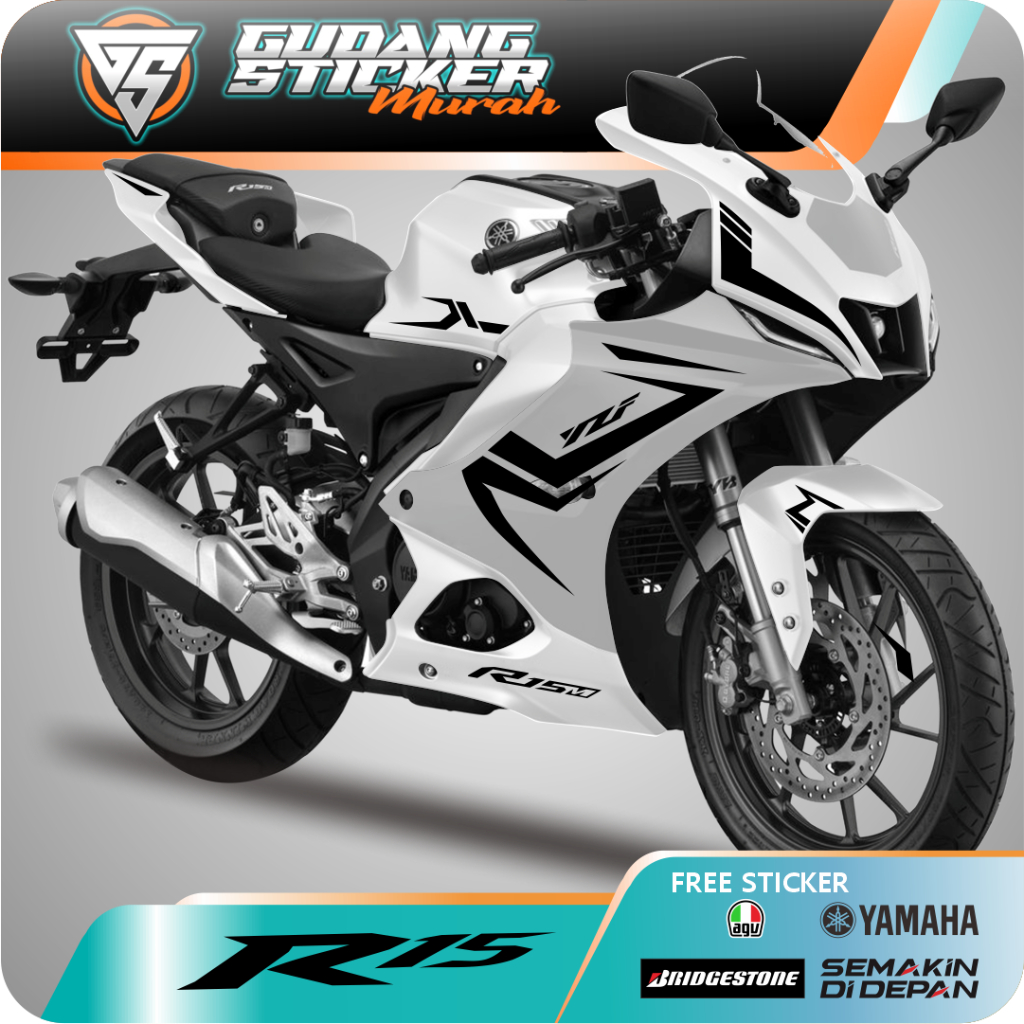 Jual STRIPING CUTTING YAMAHA R15 V4 STIKER LIS NEW STICKER AKSESORIS ...