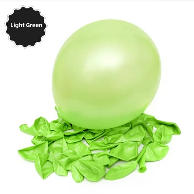 Jual ISI 100 Pcs Balon Latex Metalik 1 PACK 12 Inch / Balon Per Pack ...