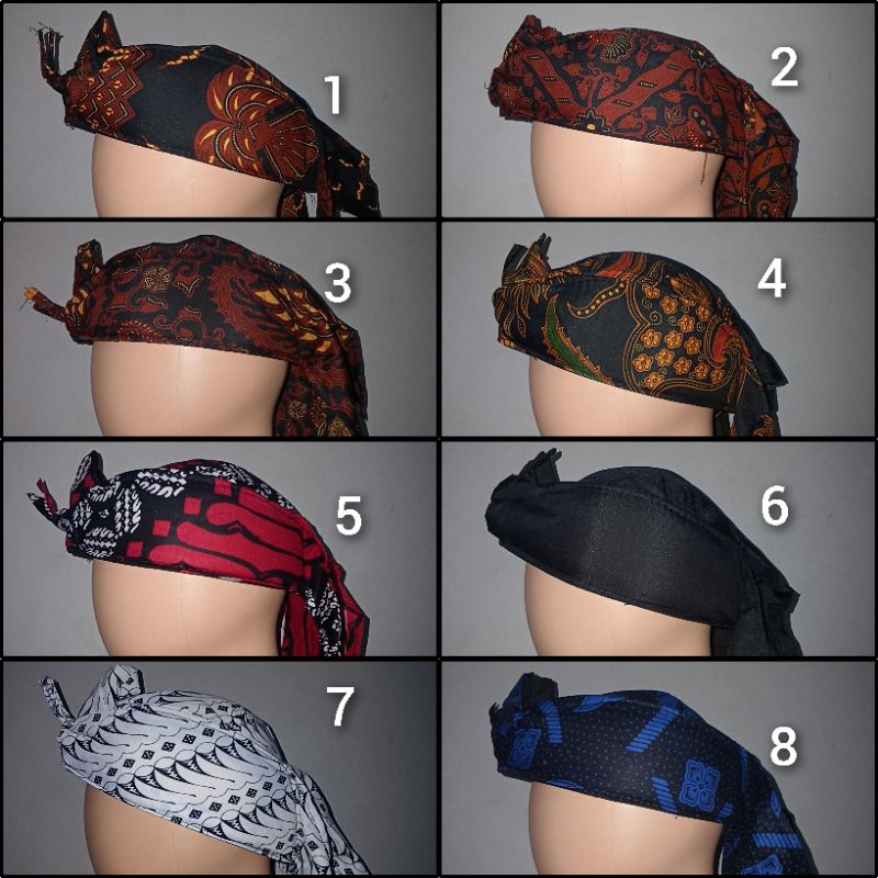 Jual Ikat kepala sunda topi tradisional totopong atas tidak bolong ...