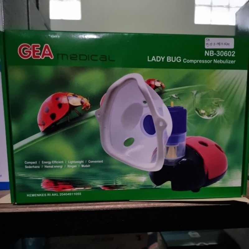 Jual Alat Nebulizer Lady Bug GEA NB 30602 | Shopee Indonesia