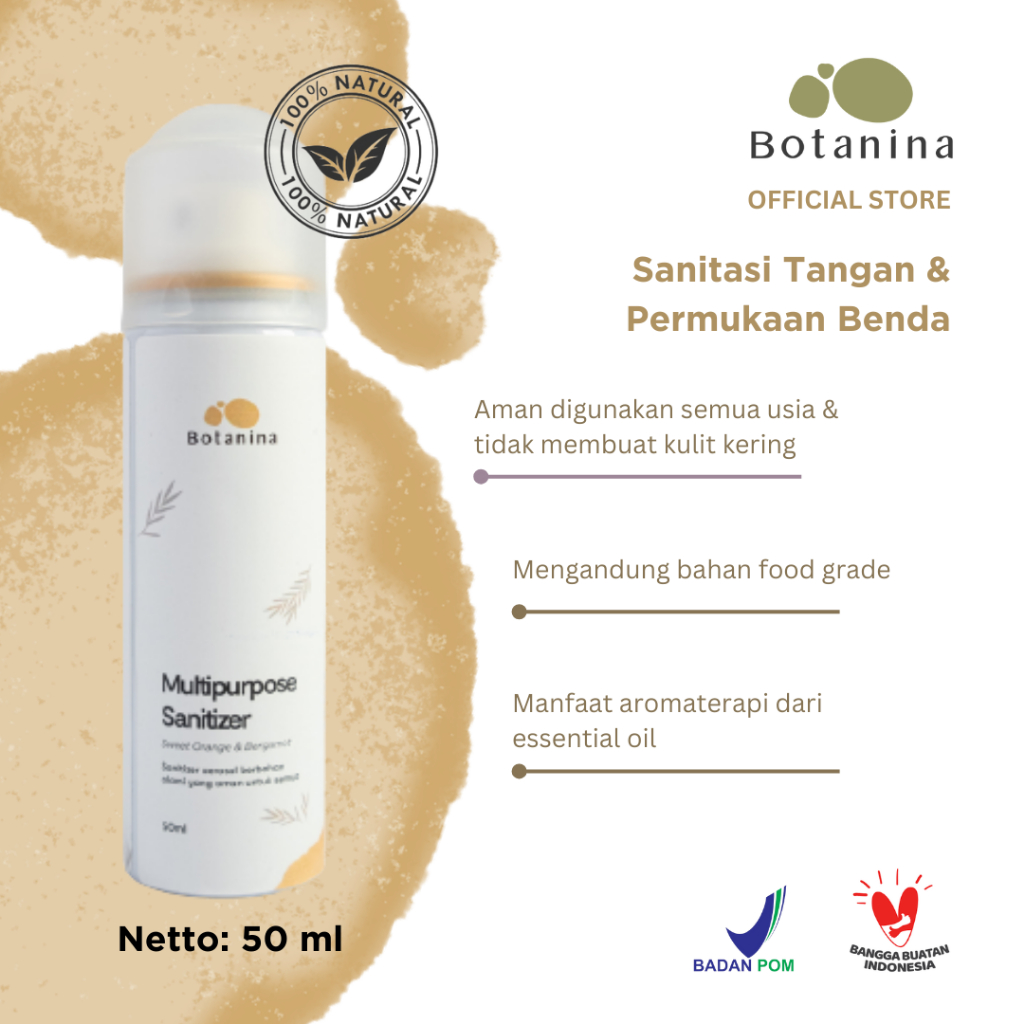Jual Botanina Multipurpose Sanitizer Aerosol | Shopee Indonesia