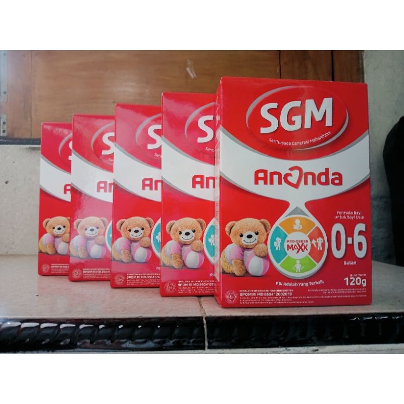 Jual Paket bundling SGM 0-6 dan 6-12 (600 gr = 5 x 120 gr) | Shopee ...