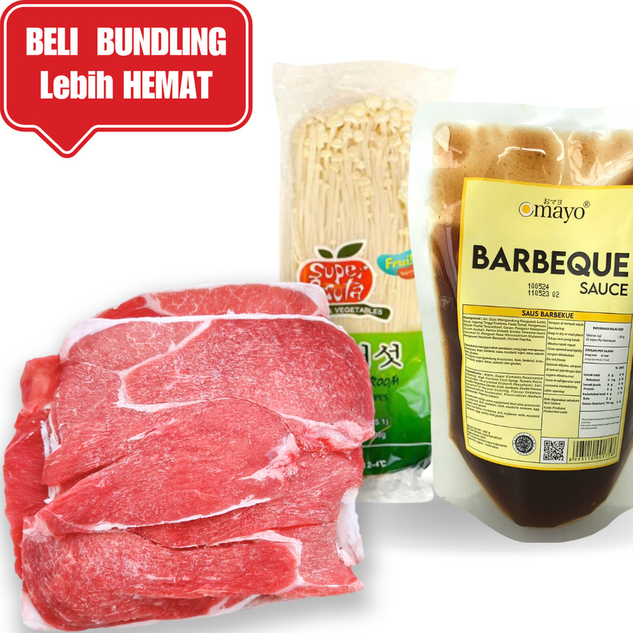 Jual Daging Paha Kambing /Domba Muda AUS Lamb Leg Boneless Slice 2mm ...