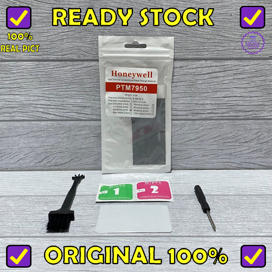 Jual Thermal Pad Paste Phase Change Honeywell PTM7950 8.5W/m.K GPU CPU ...