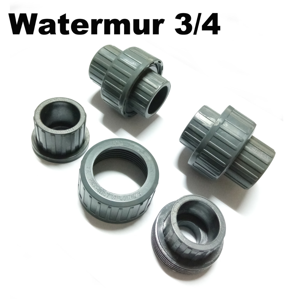 Jual Water Mur Polos 3/4 x 3/4 in PVC Water Mor | Shopee Indonesia