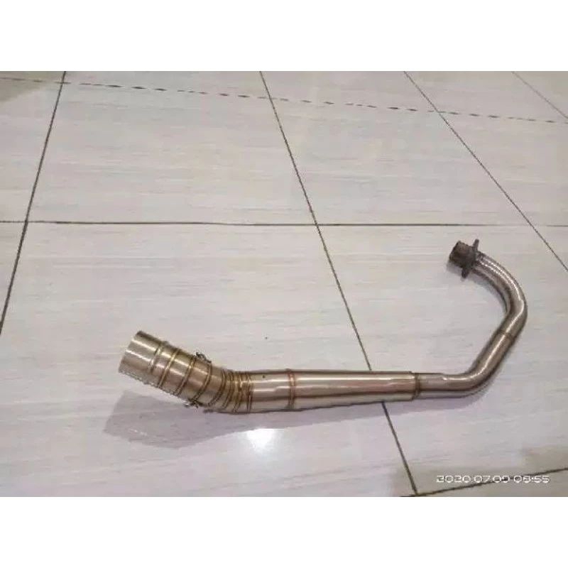 Jual pipa leher mp cb tiger paten tanpa sambungan dm 50mm | Shopee ...