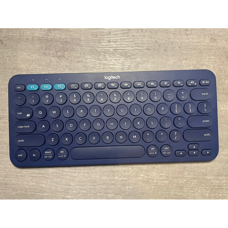 Jual LOGITECH KEYBOARD WIRELESS NAVY (preloved) | Shopee Indonesia