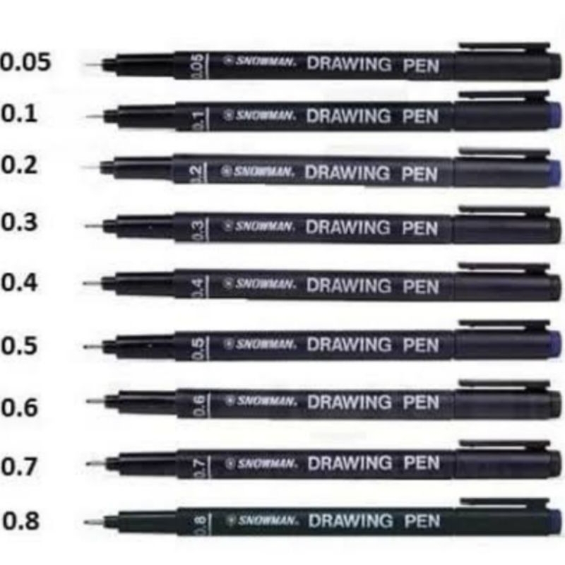 Jual pulpen tebal drawing | Shopee Indonesia