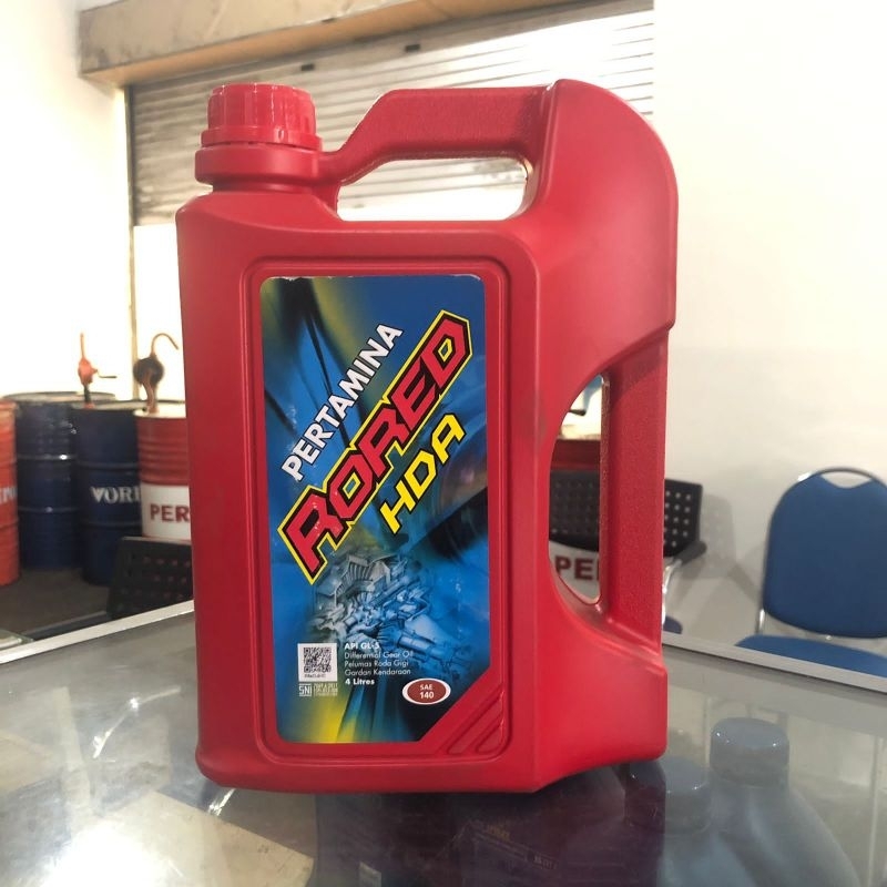 Jual Oli PERTAMIMA Rored HDA sae 140 (4L) | Shopee Indonesia