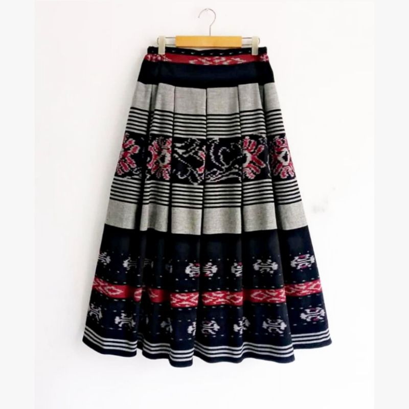 Jual ROK TENUN ROK PAYUNG BAWAHAN WANITA ETHNIC TENUN ATBM KR002 ...